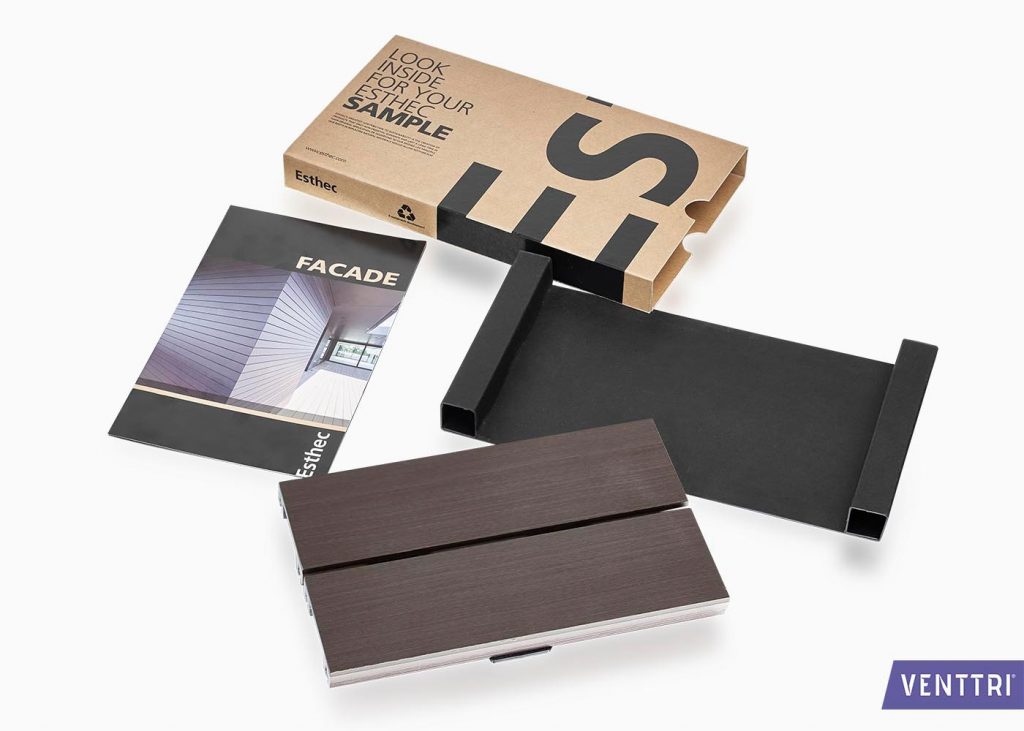 Sleeve (wikkel) van bedrukt kraft karton - Venttri