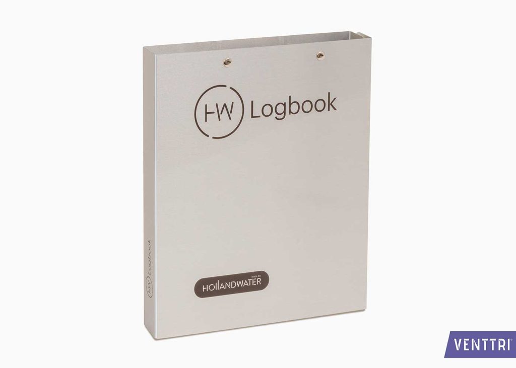 Uniek aluminium logboek - Venttri
